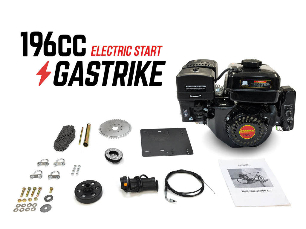 GasTrike 196cc Trike Engine Kit - Electric Start – Kingsmotorbikes.com