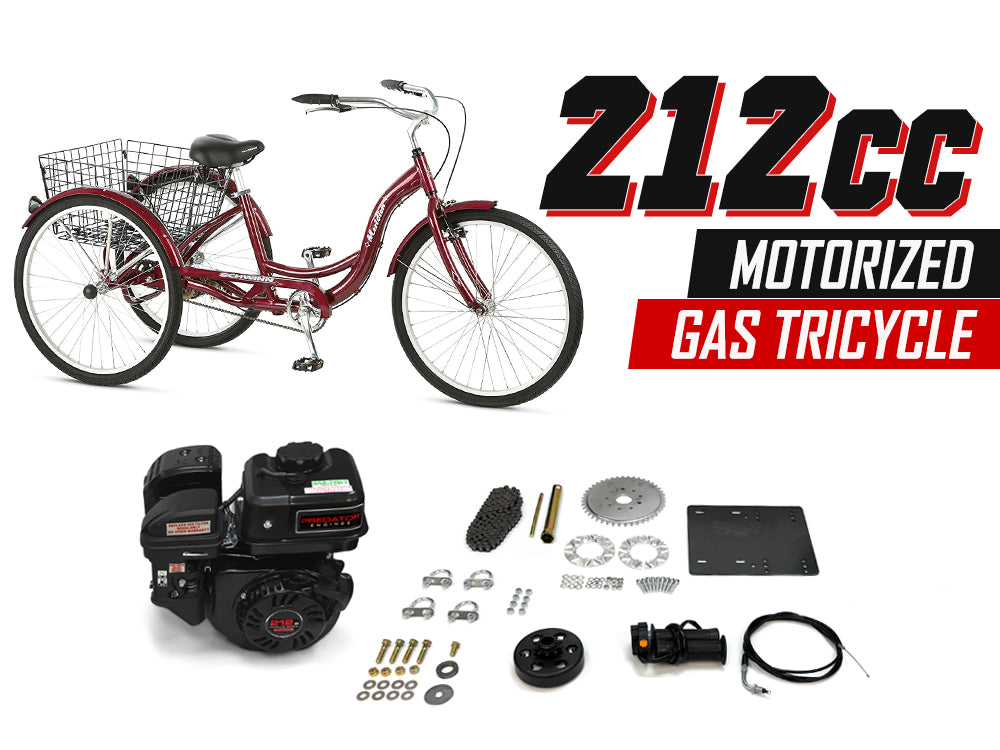 212cc Motorized Gas Tricycle – Kingsmotorbikes.com