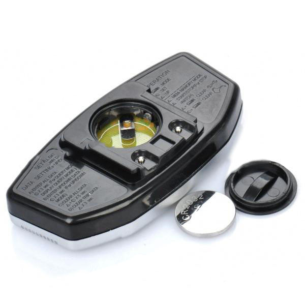 Sunding 2.8" LCD Electronic Bike Bicycle Speedometer - Black + Silver ...